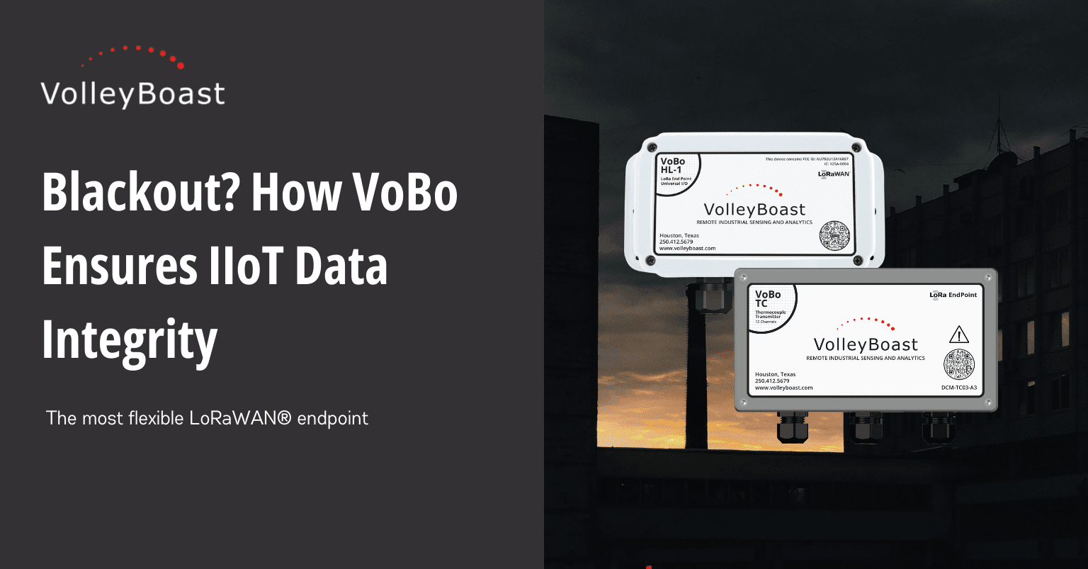 Blackout? How VoBo Ensures IIoT Data Integrity | VolleyBoast LLC